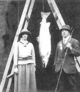 Famous historical figures connected with salmon fishing on the Wye
